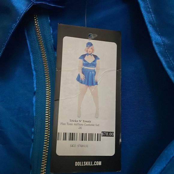 Dolls Kill | Other | Toxic Airlines Costume Set | Poshmark